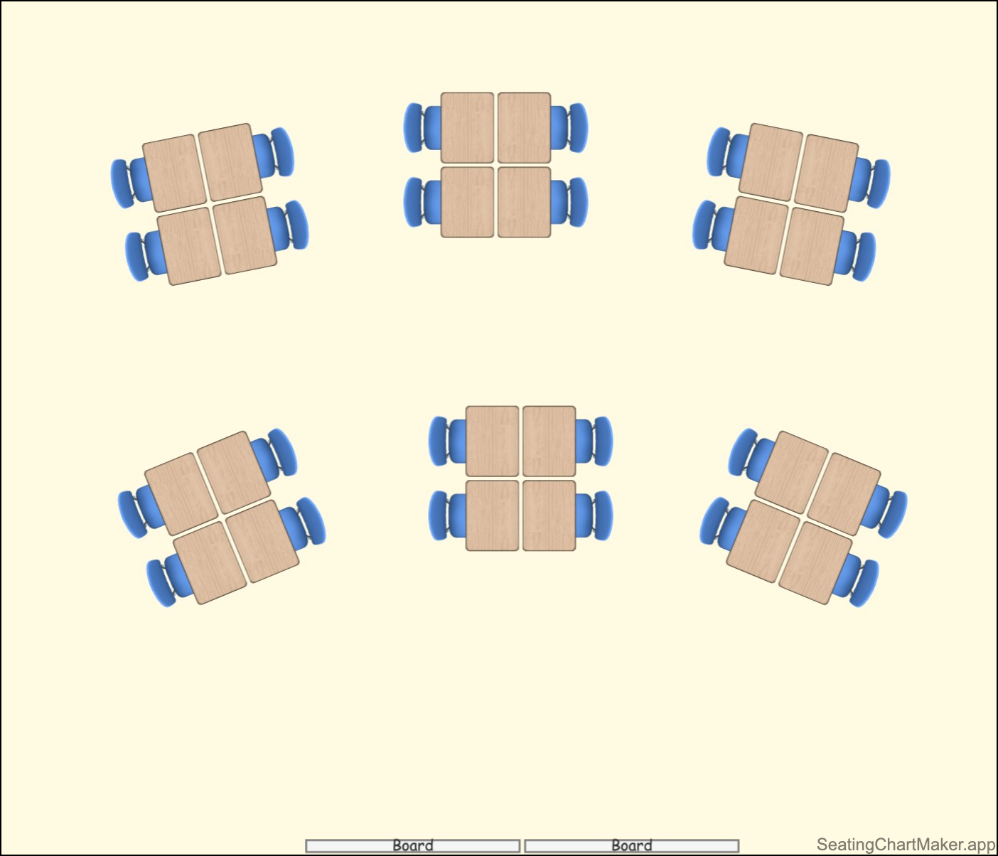 Classroom Seating Chart Templates (Editable)